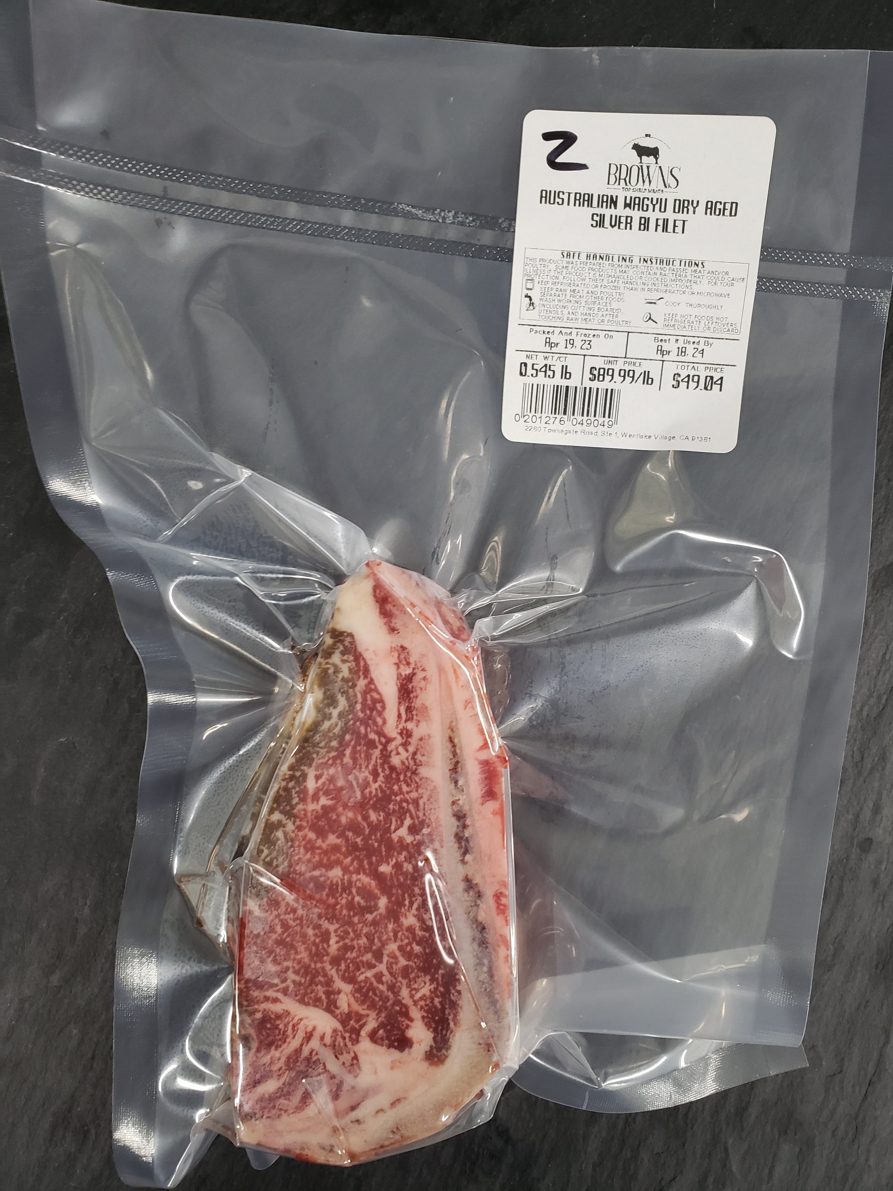 SILVER DRY AGED BI FILET #2 – Brown's Top Shelf Meats