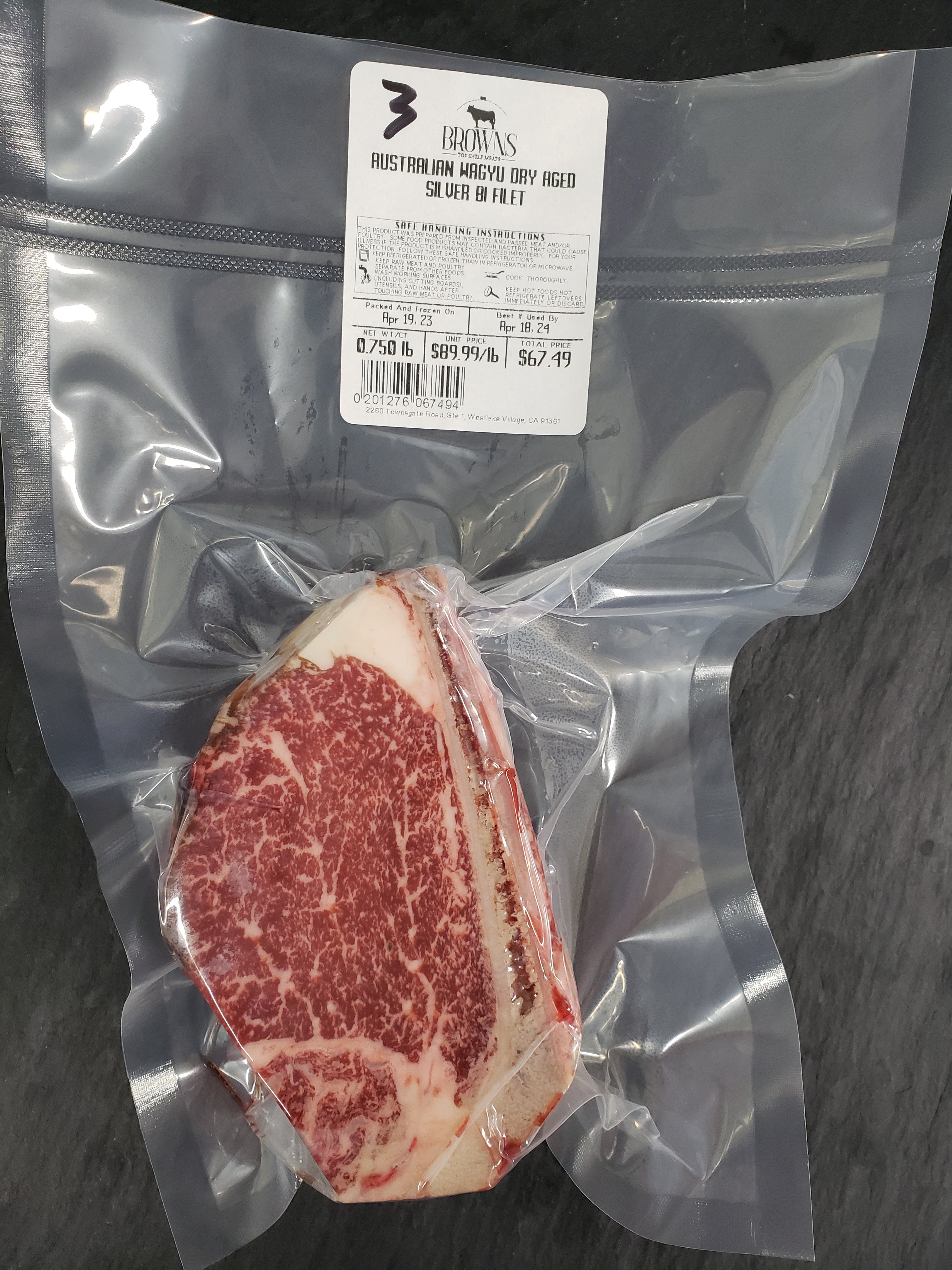 SILVER DRY AGED BI FILET #3 – Brown's Top Shelf Meats