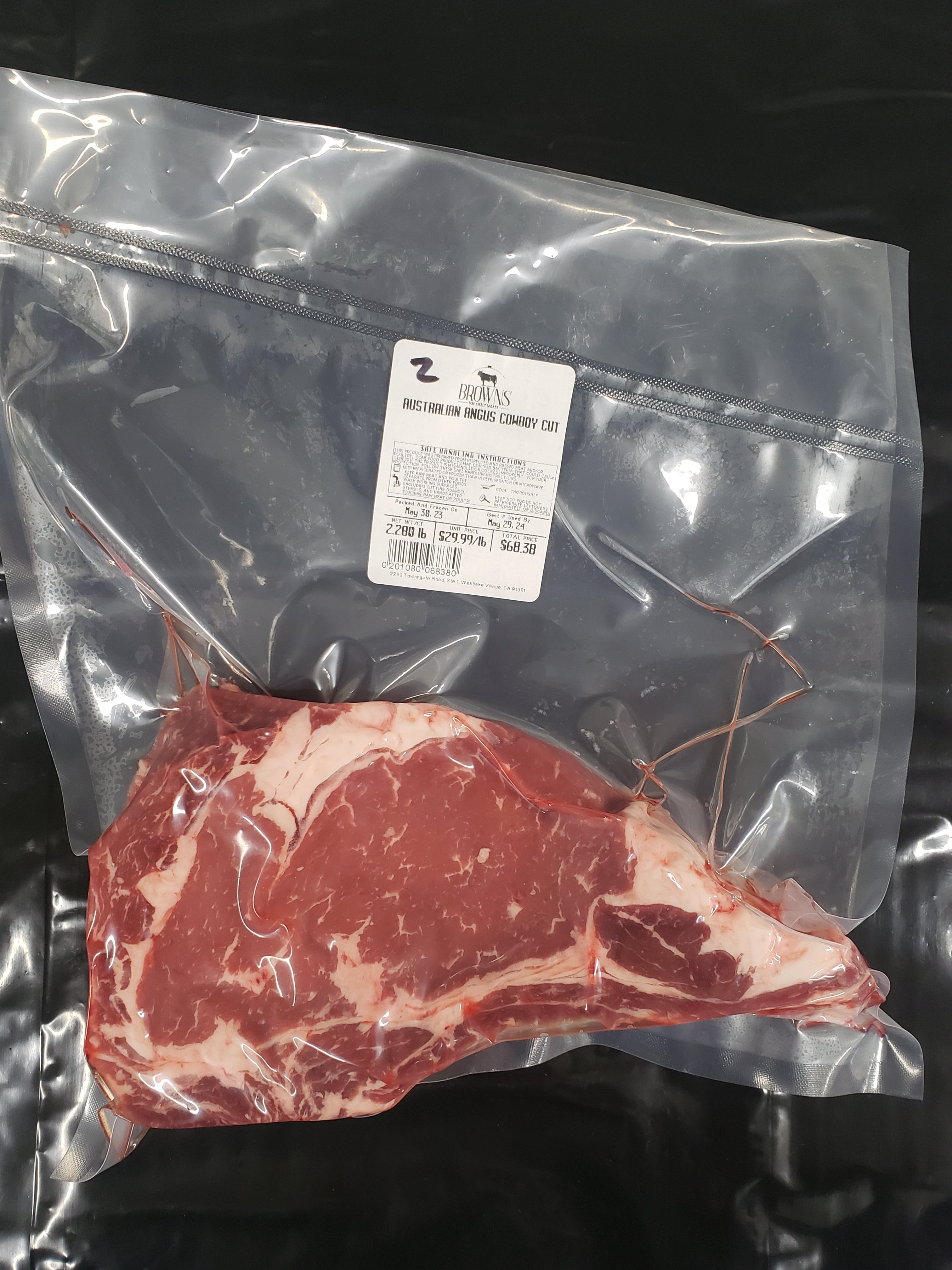 AUSSIE ANGUS COWBOY CUT #2 – Brown's Top Shelf Meats