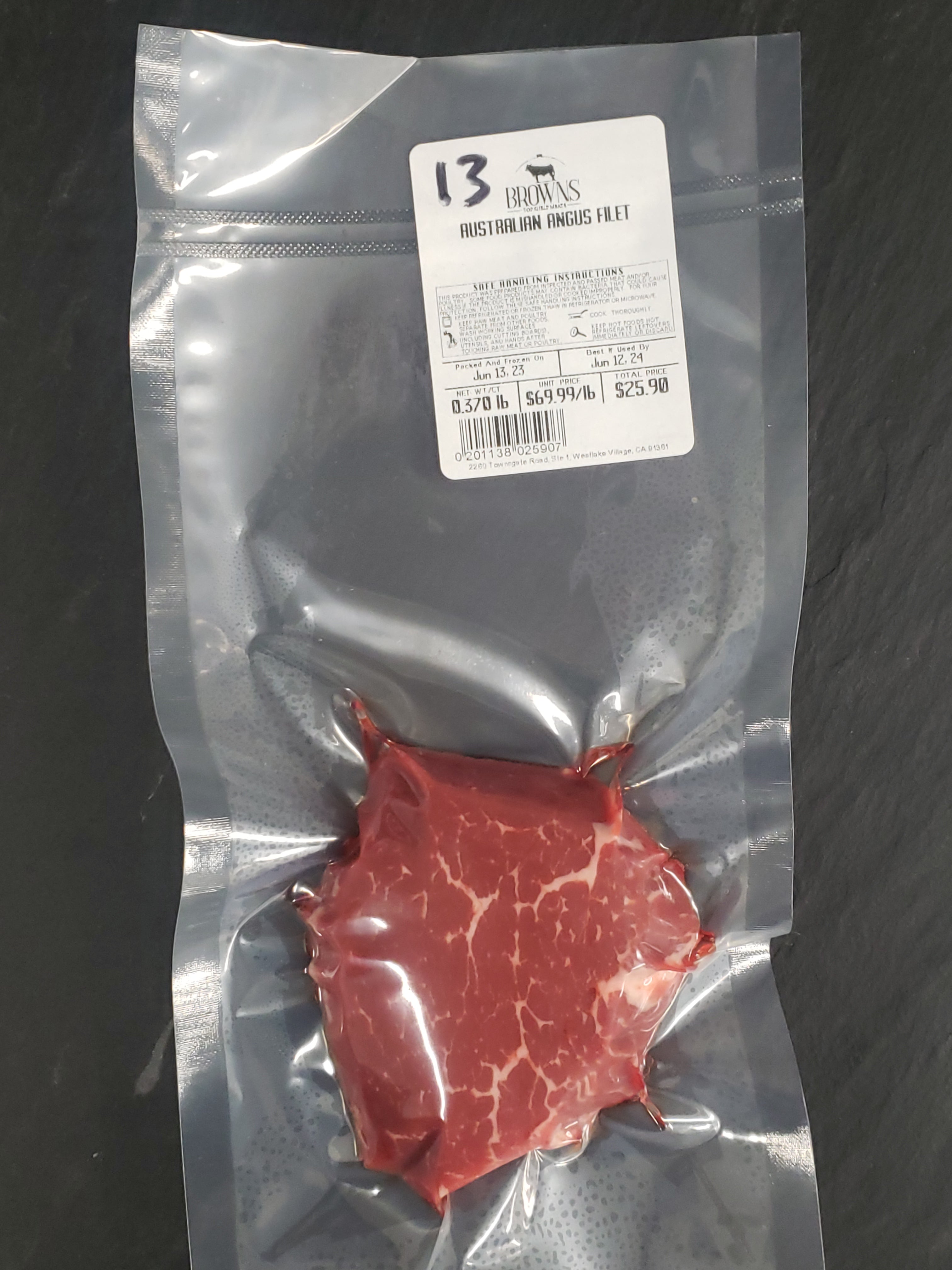 ANGUS FILET #13 – Brown's Top Shelf Meats