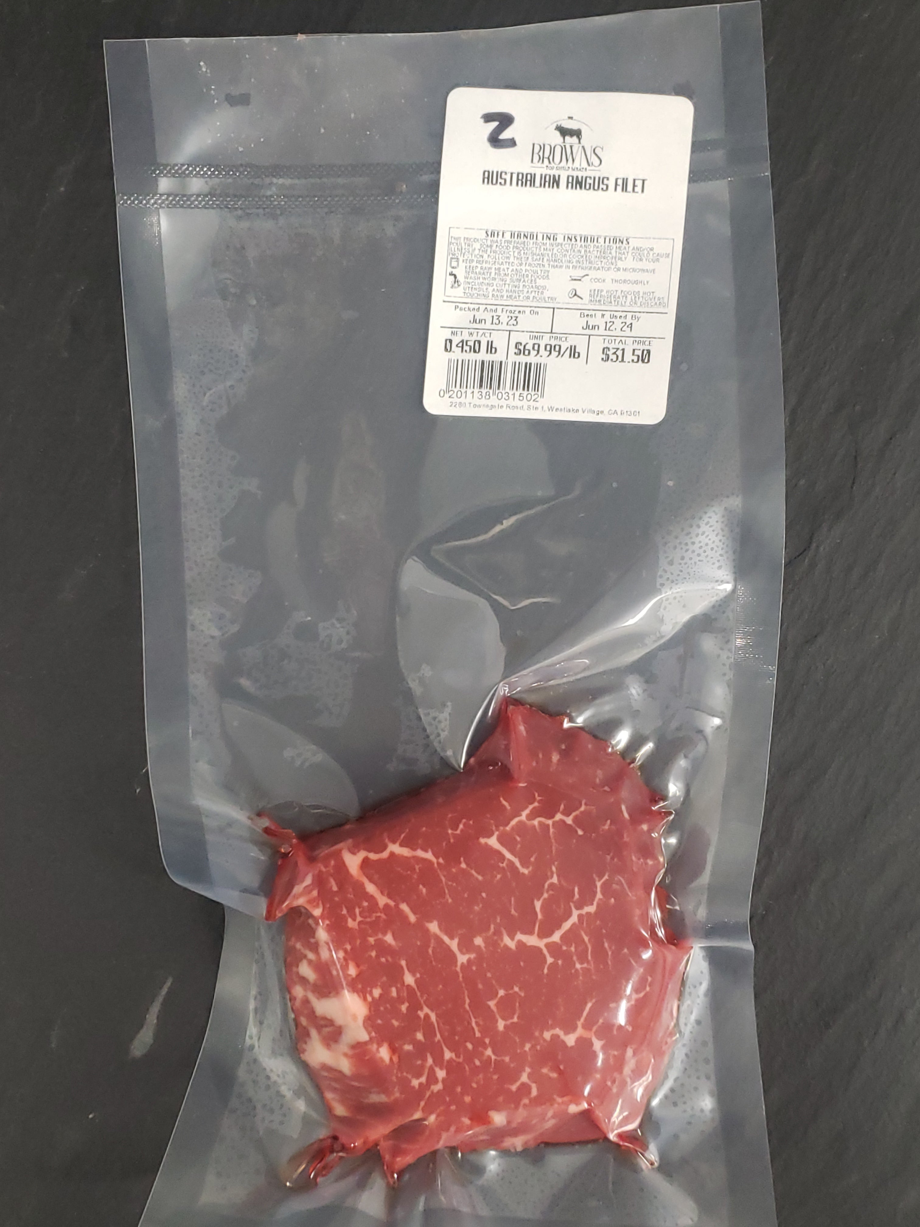 ANGUS FILET #2 – Brown's Top Shelf Meats