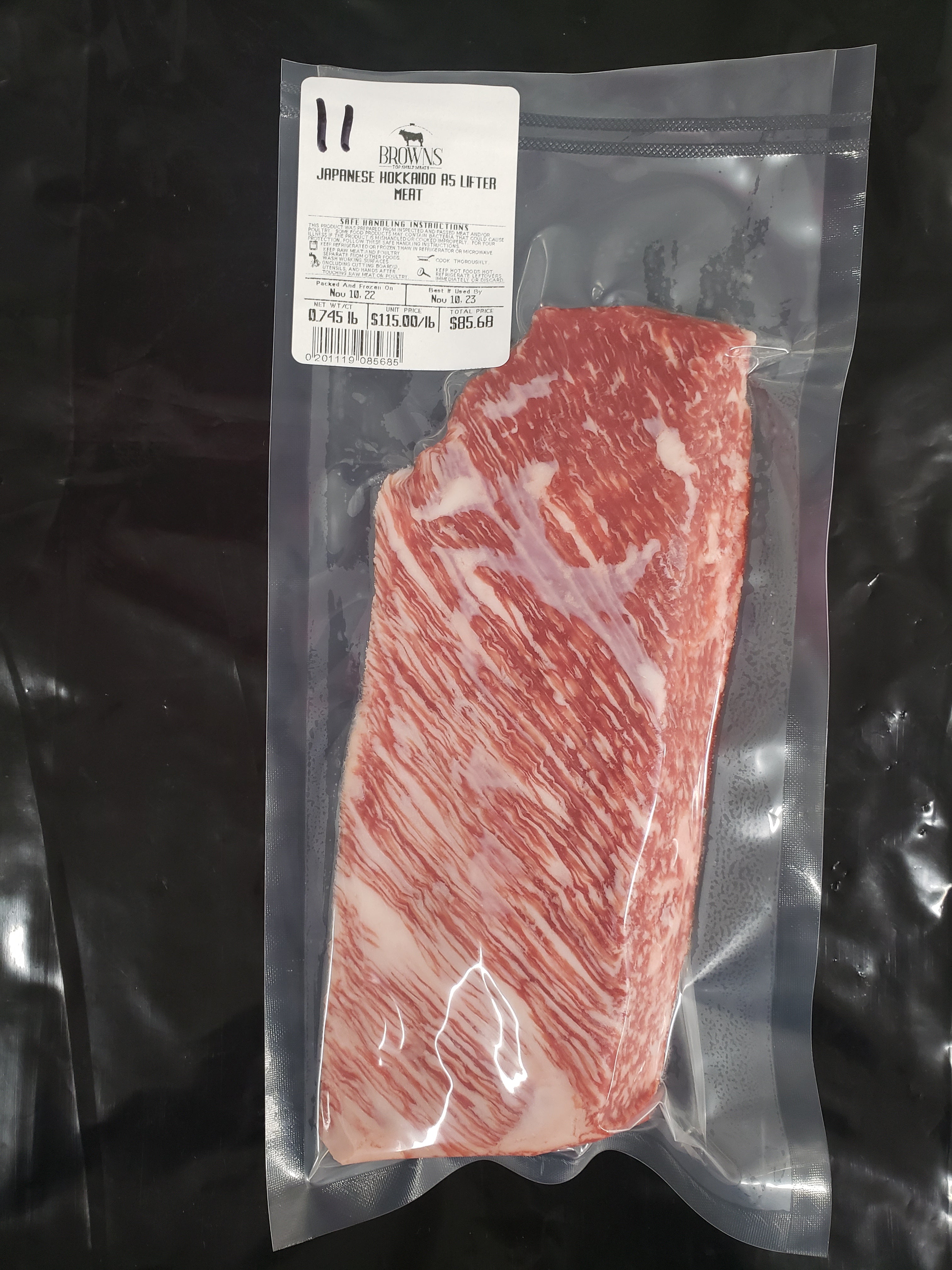 HOKKAIDO A5 LIFTER MEAT #11 – Brown's Top Shelf Meats