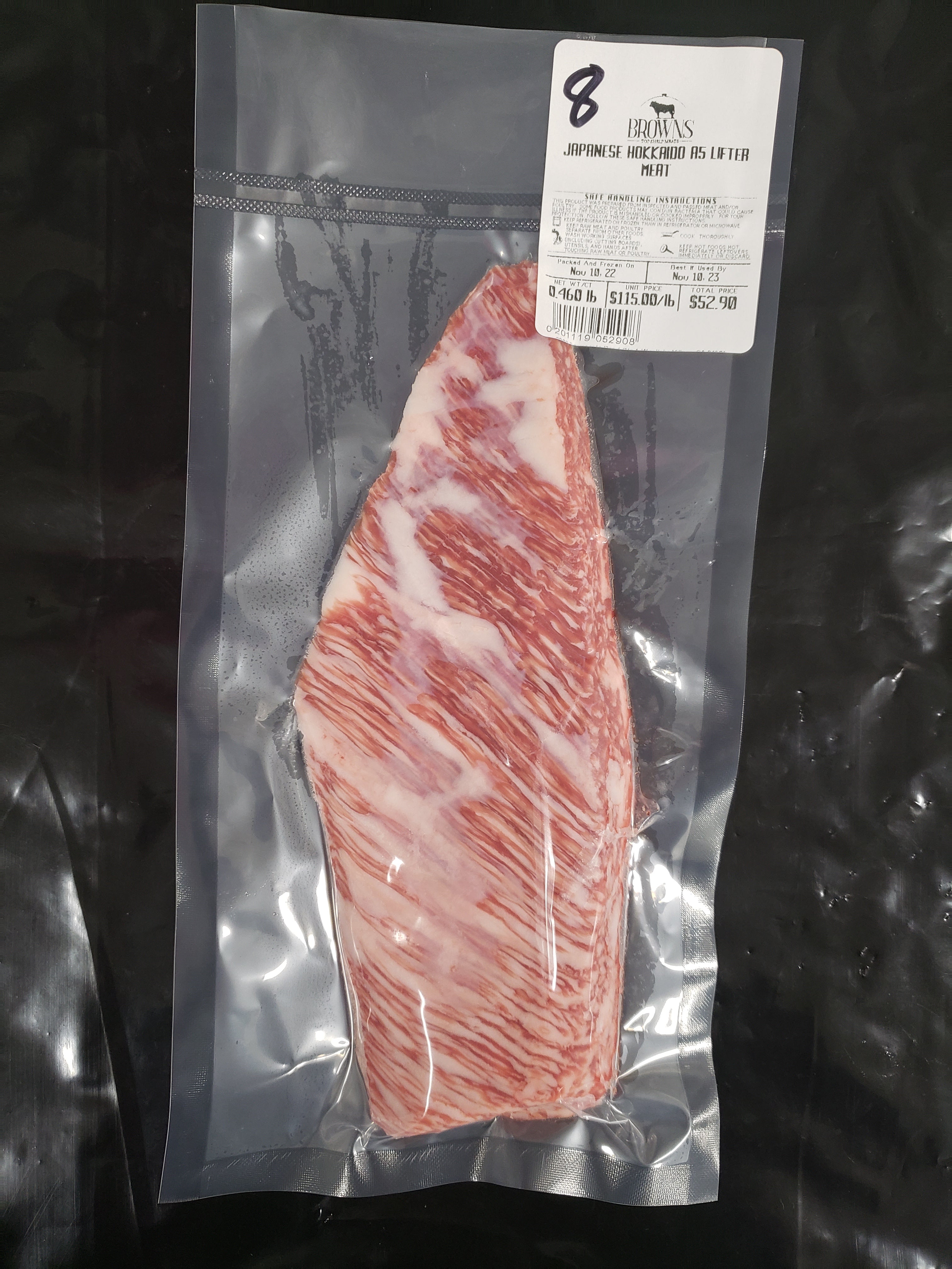 HOKKAIDO A5 LIFTER MEAT #8 – Brown's Top Shelf Meats