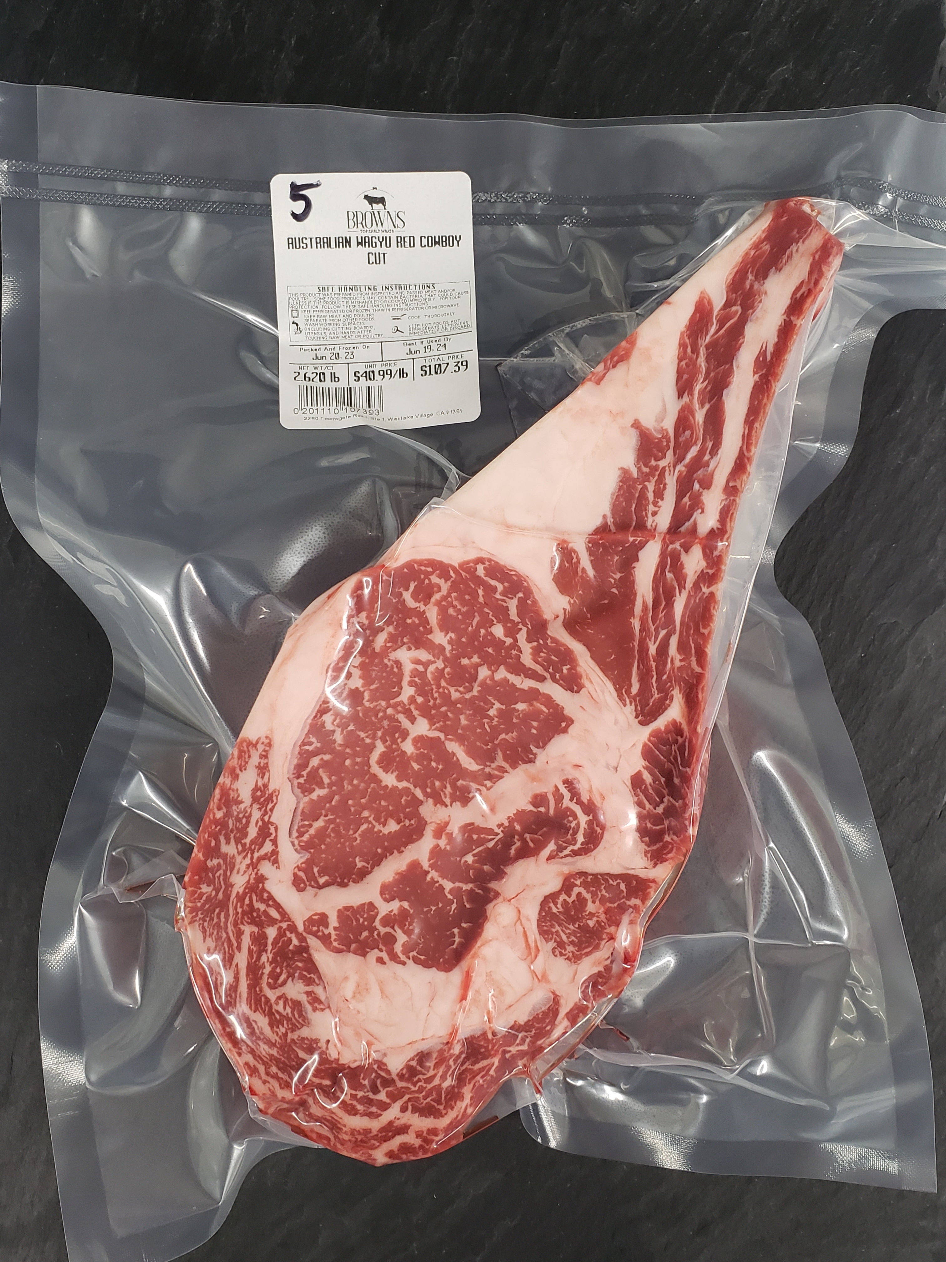 RED COWBOY CUT #5 – Brown's Top Shelf Meats