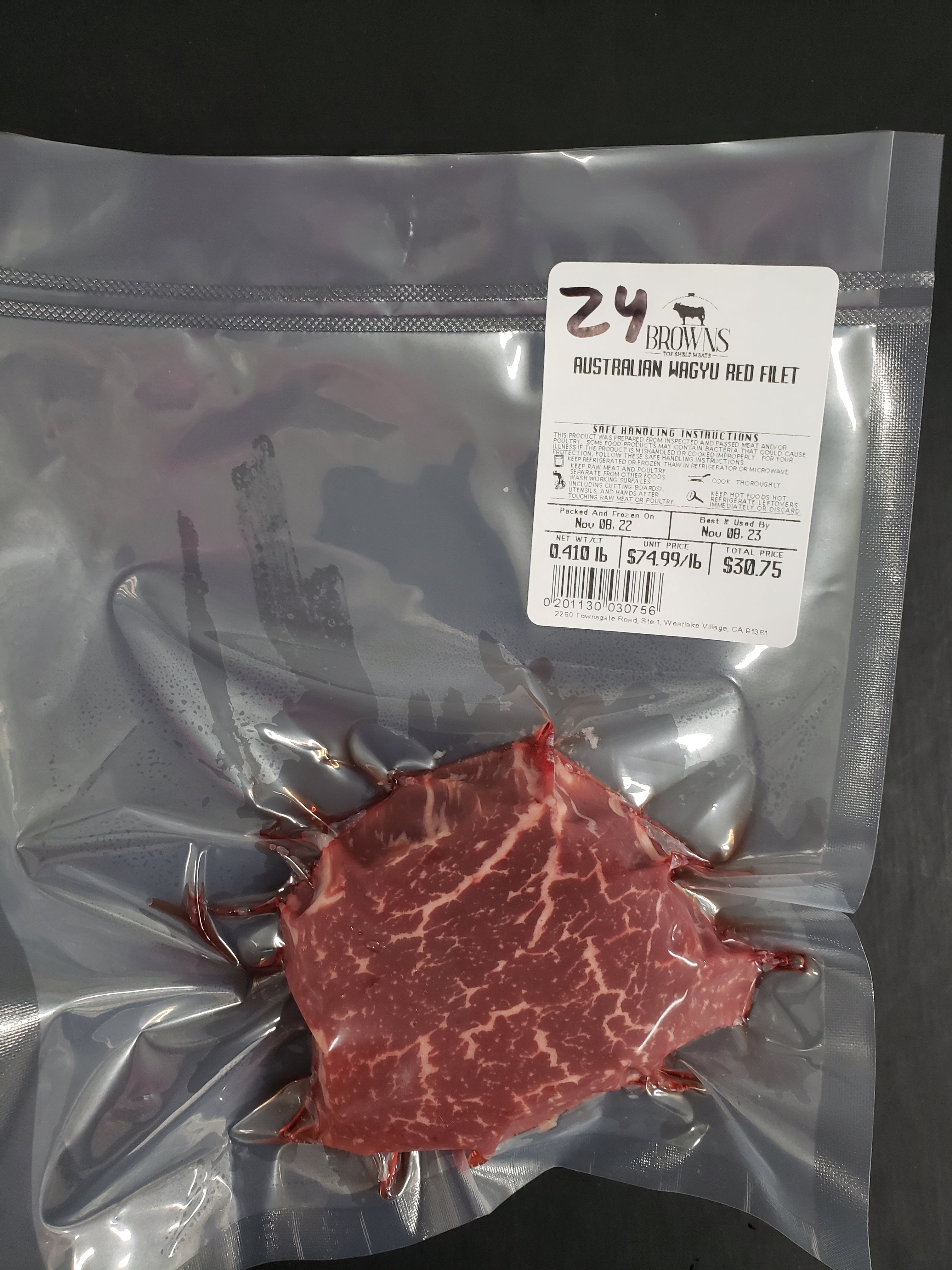 RED FILET #24 – Brown's Top Shelf Meats