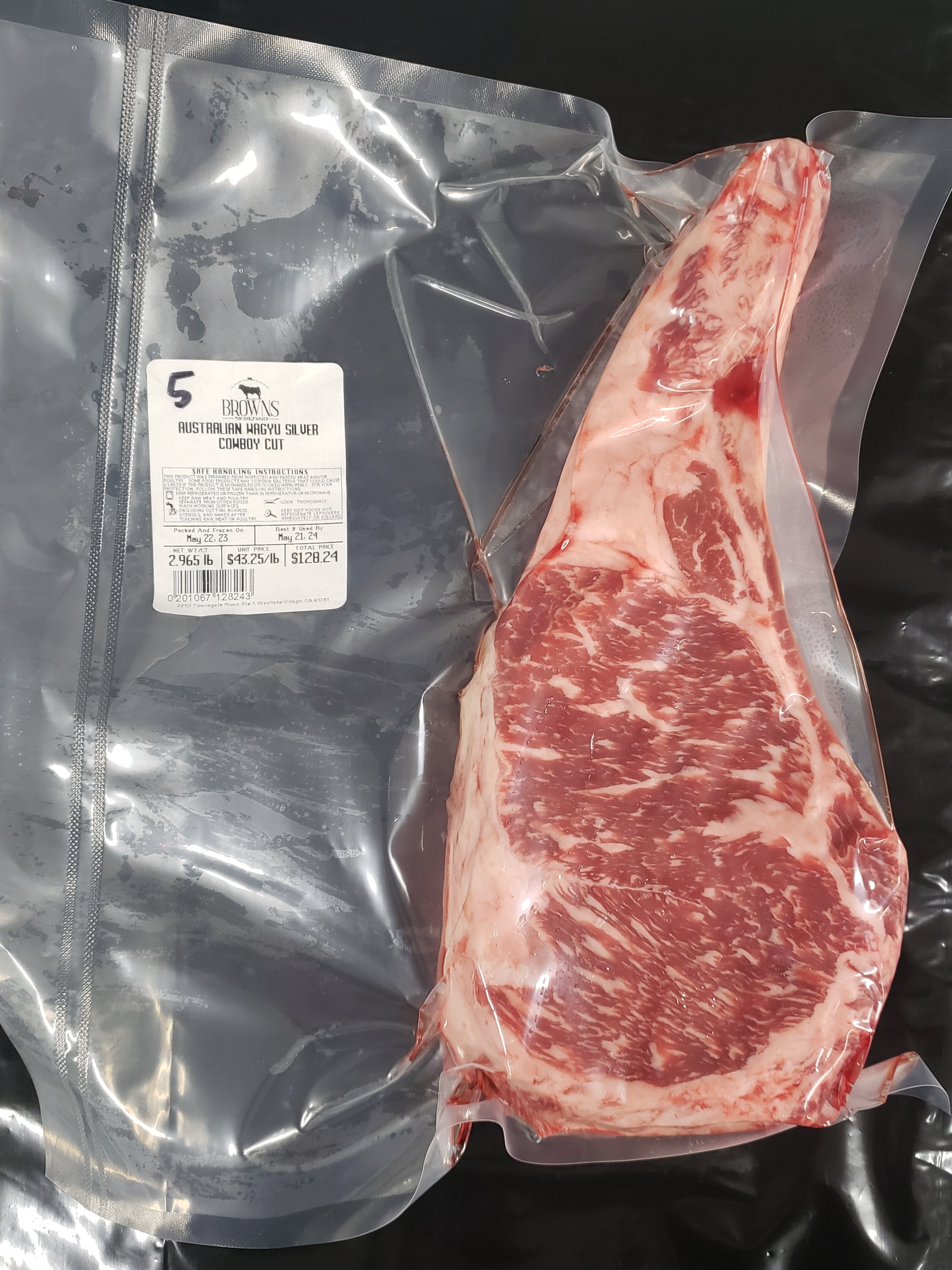 SILVER COWBOY CUT #5 – Brown's Top Shelf Meats