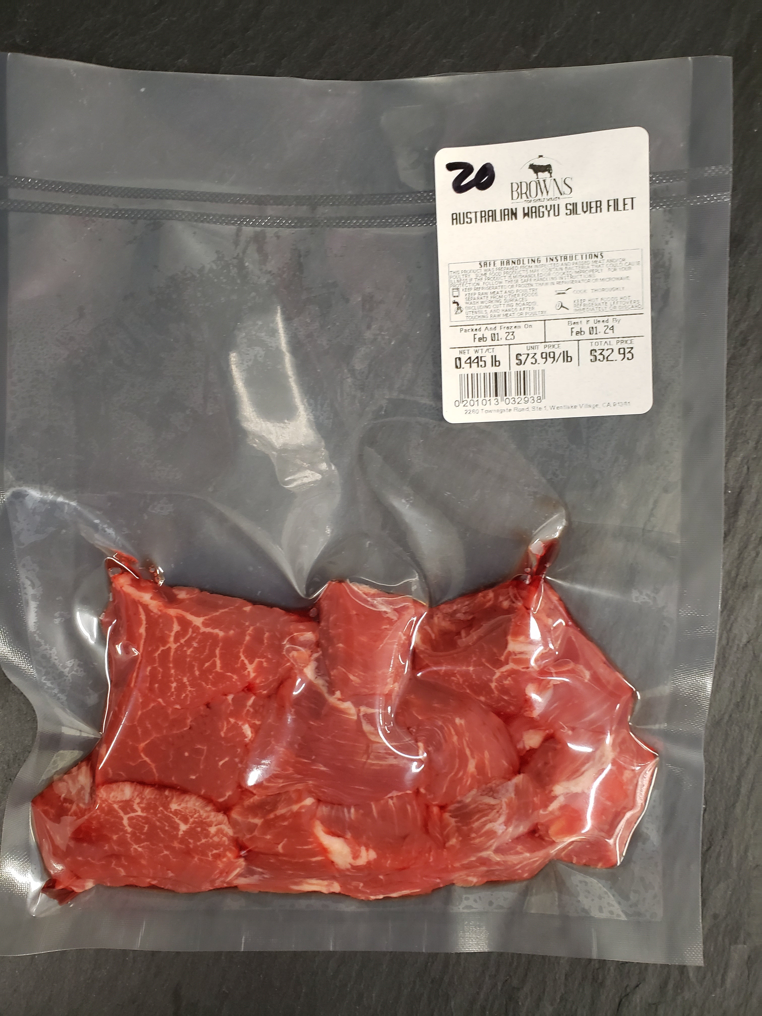 SILVER FILET #20 – Brown's Top Shelf Meats