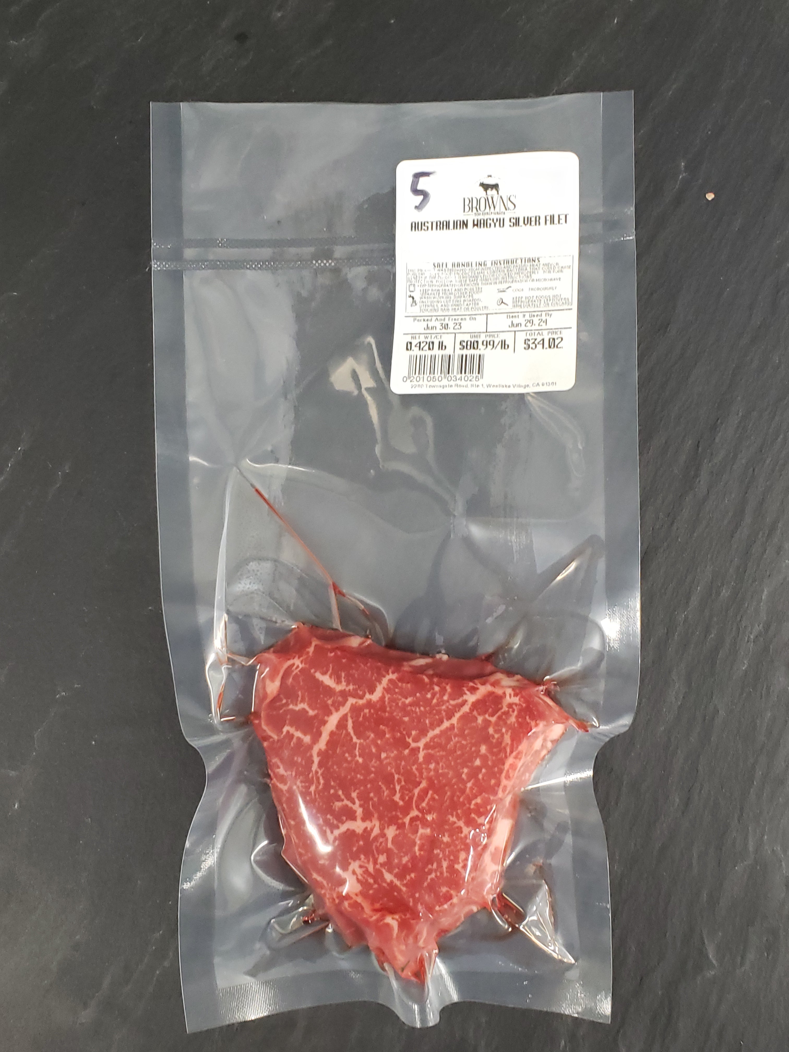 SILVER FILET #5 – Brown's Top Shelf Meats