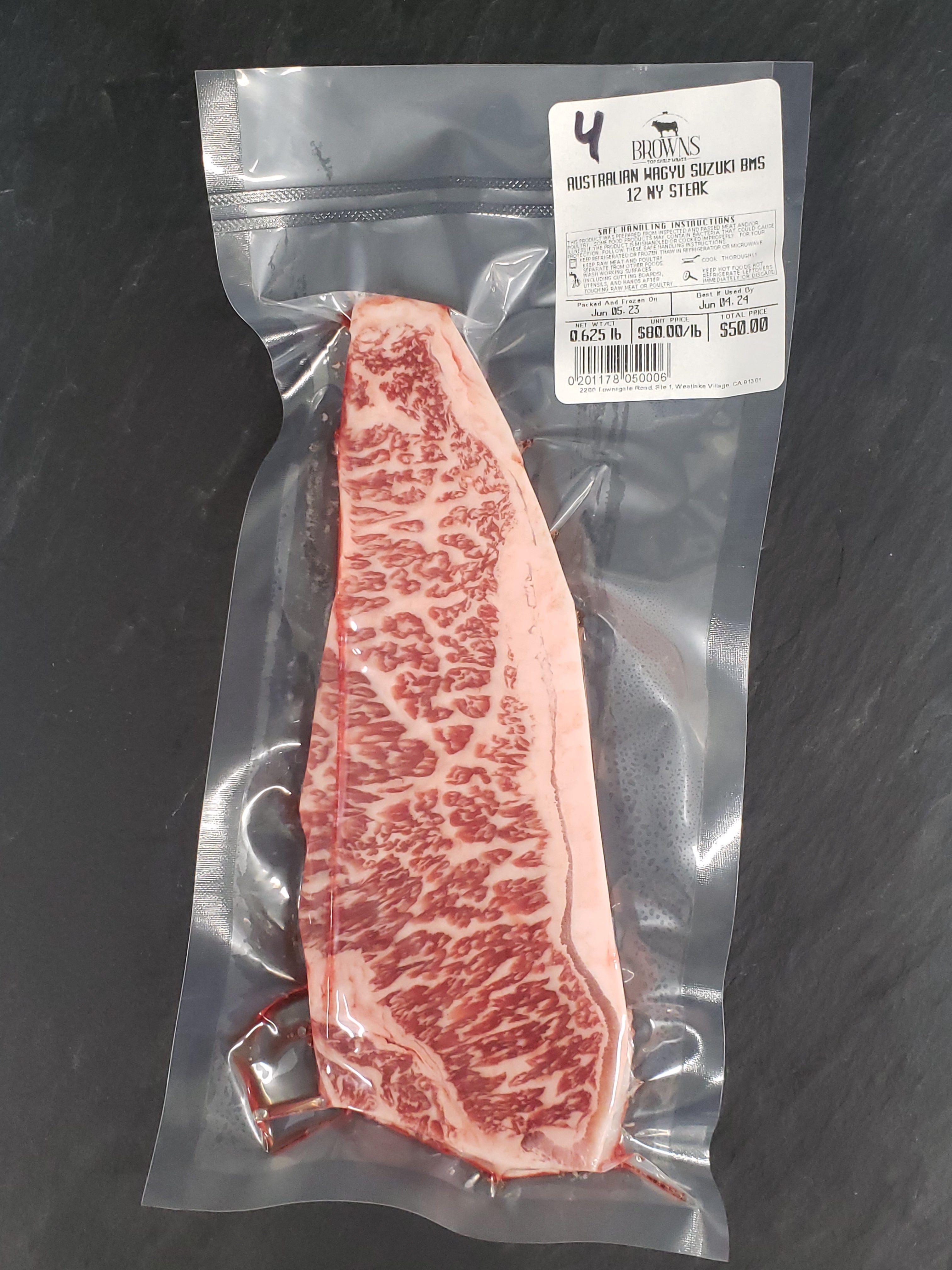 SUZUKI NY STEAK #4 – Brown's Top Shelf Meats
